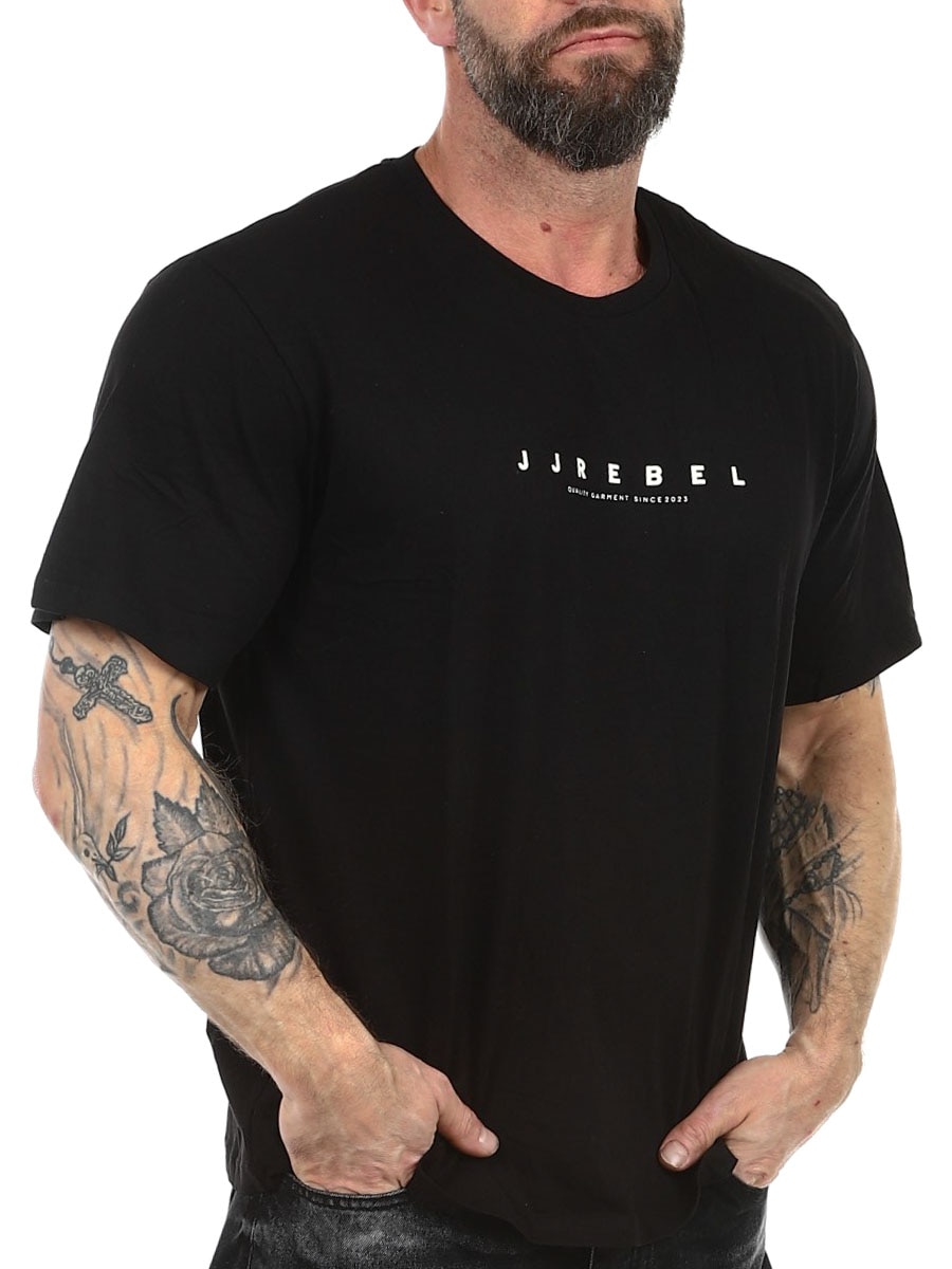 Rebel Rocky Logo T-skjorte - Svart